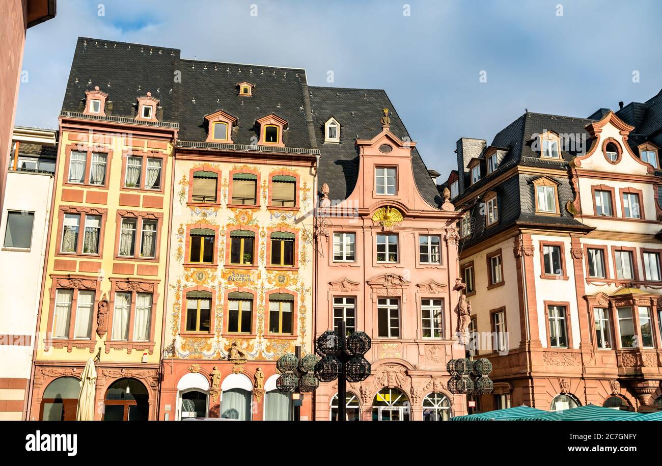 Mainz germany market square hi-res stock photography and images - Alamy