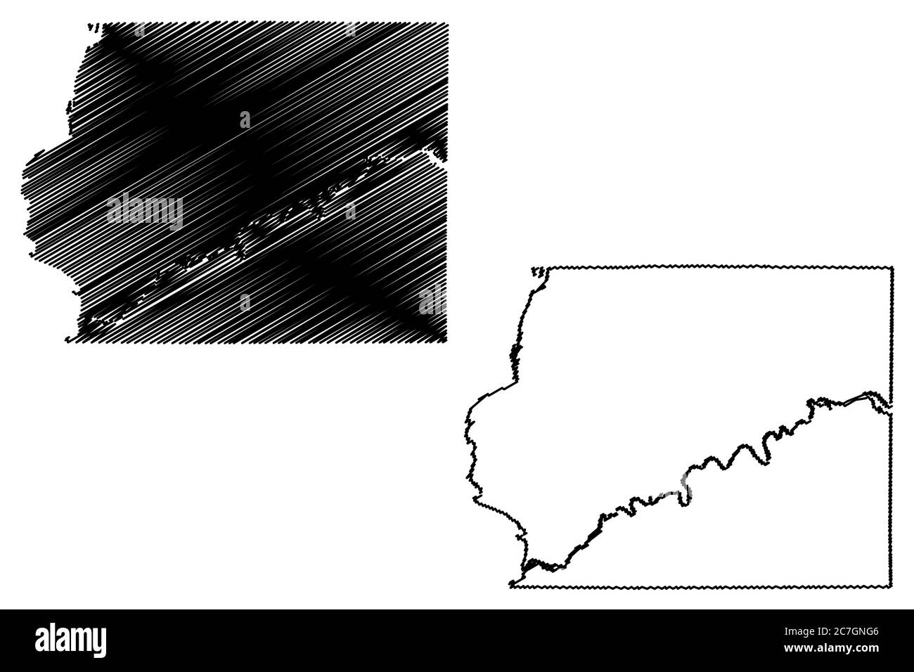 Whiteside County, Illinois (U.S. county, United States of America, USA ...