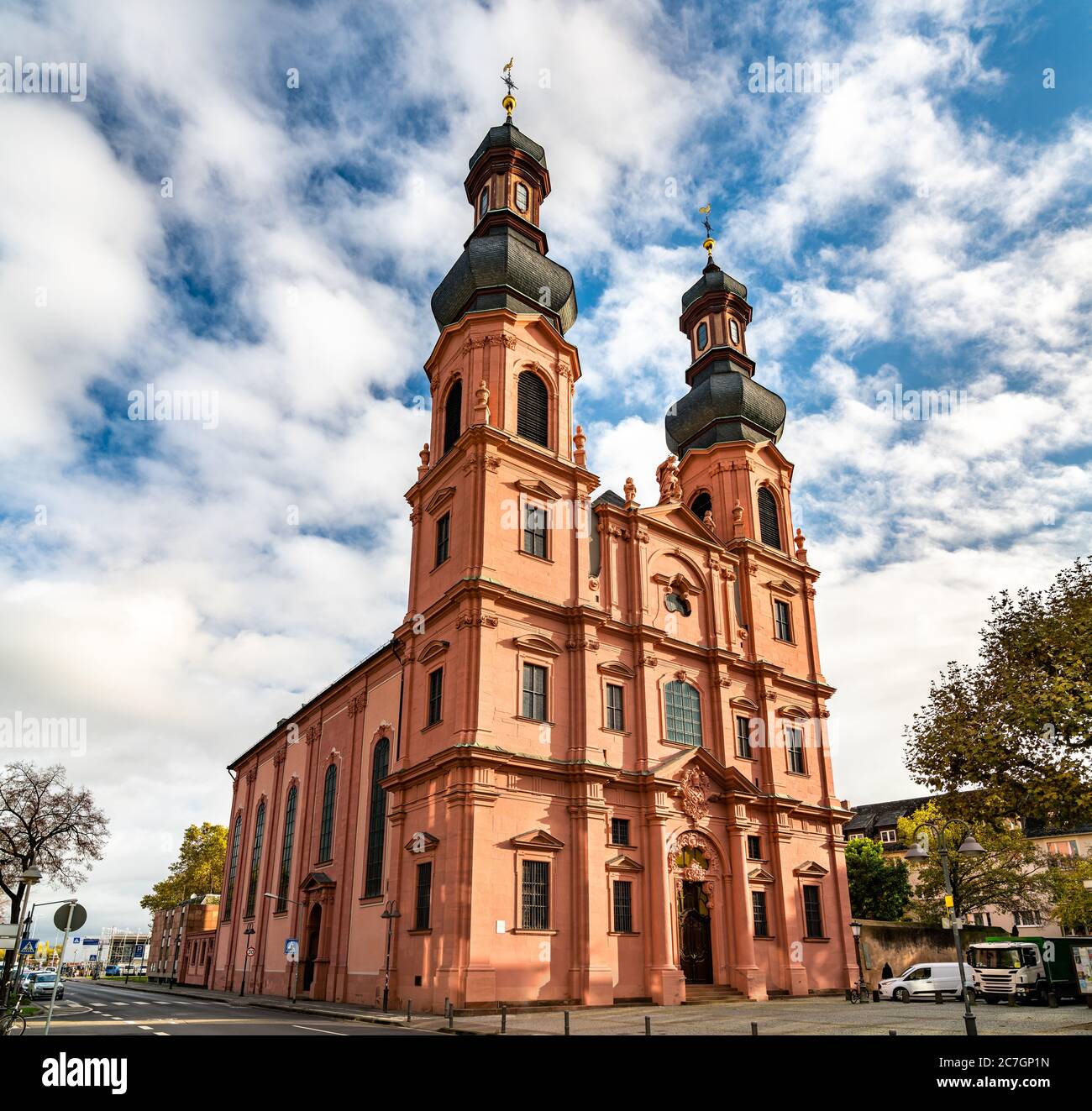 St. Peter's Church in Mainz, Germany Stock Photo - Alamy