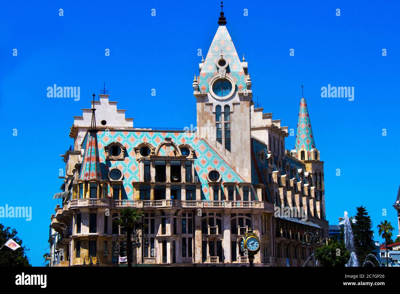 Old famous building and architecture in Batumi, Georgia Stock Photo - Alamy