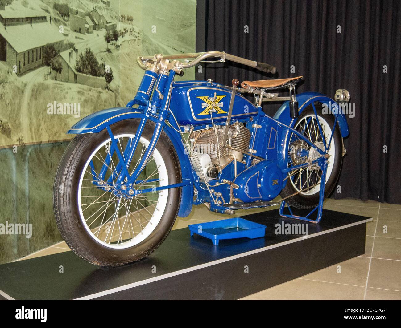 Excelsior Series 20 -1920.The Royal Automobile museum Stock Photo - Alamy