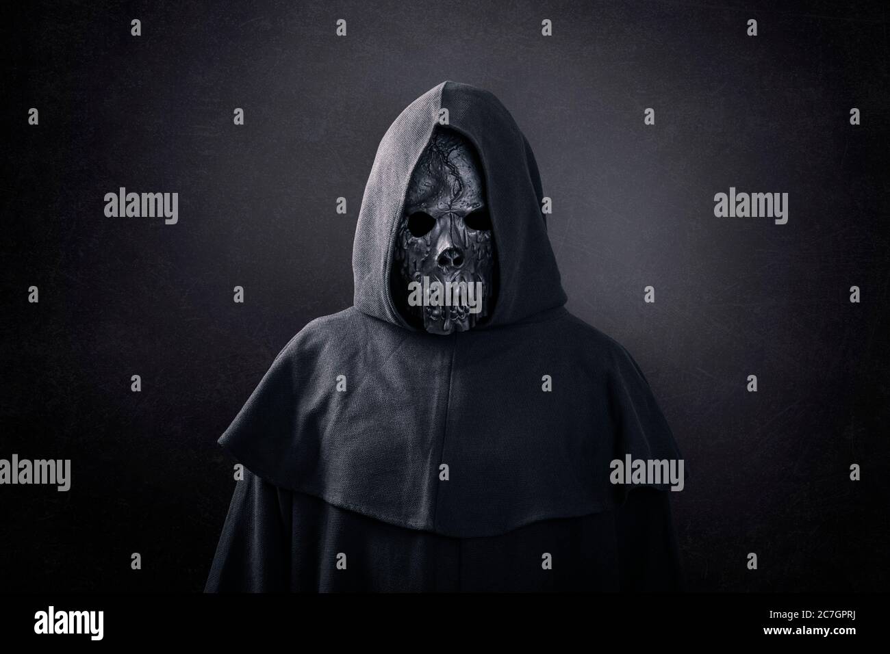 Hooded Masked Figure