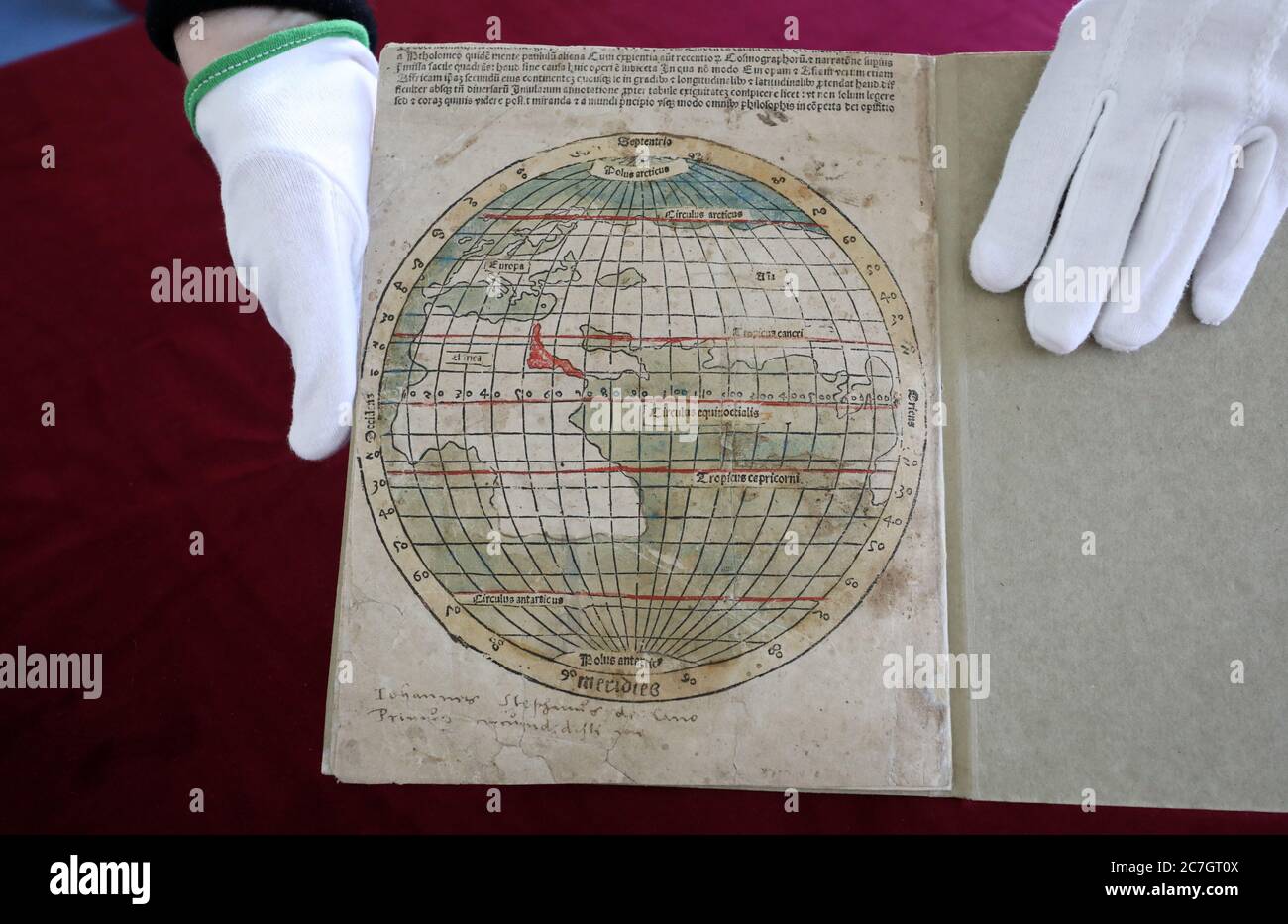 Amerigo vespucci map hi-res stock photography and images - Alamy