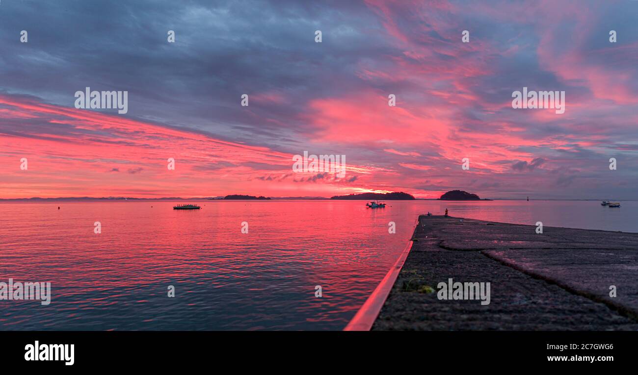 Dangjin Pier, Chungcheongnam-do Stock Photo - Alamy