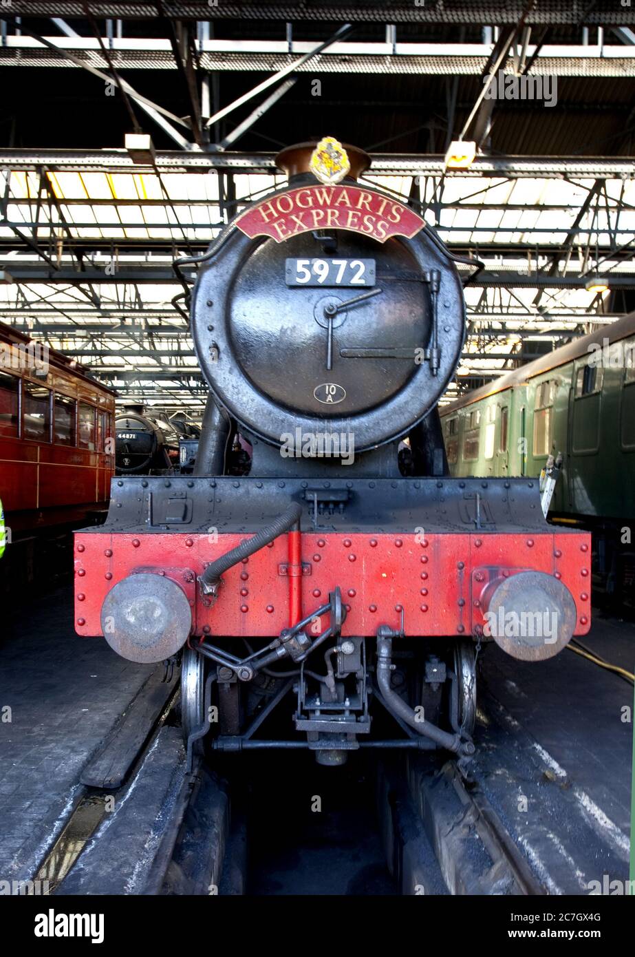 LONDON, UNITED KINGDOM - Jun 03, 2010: The famous train Hogwarts ...