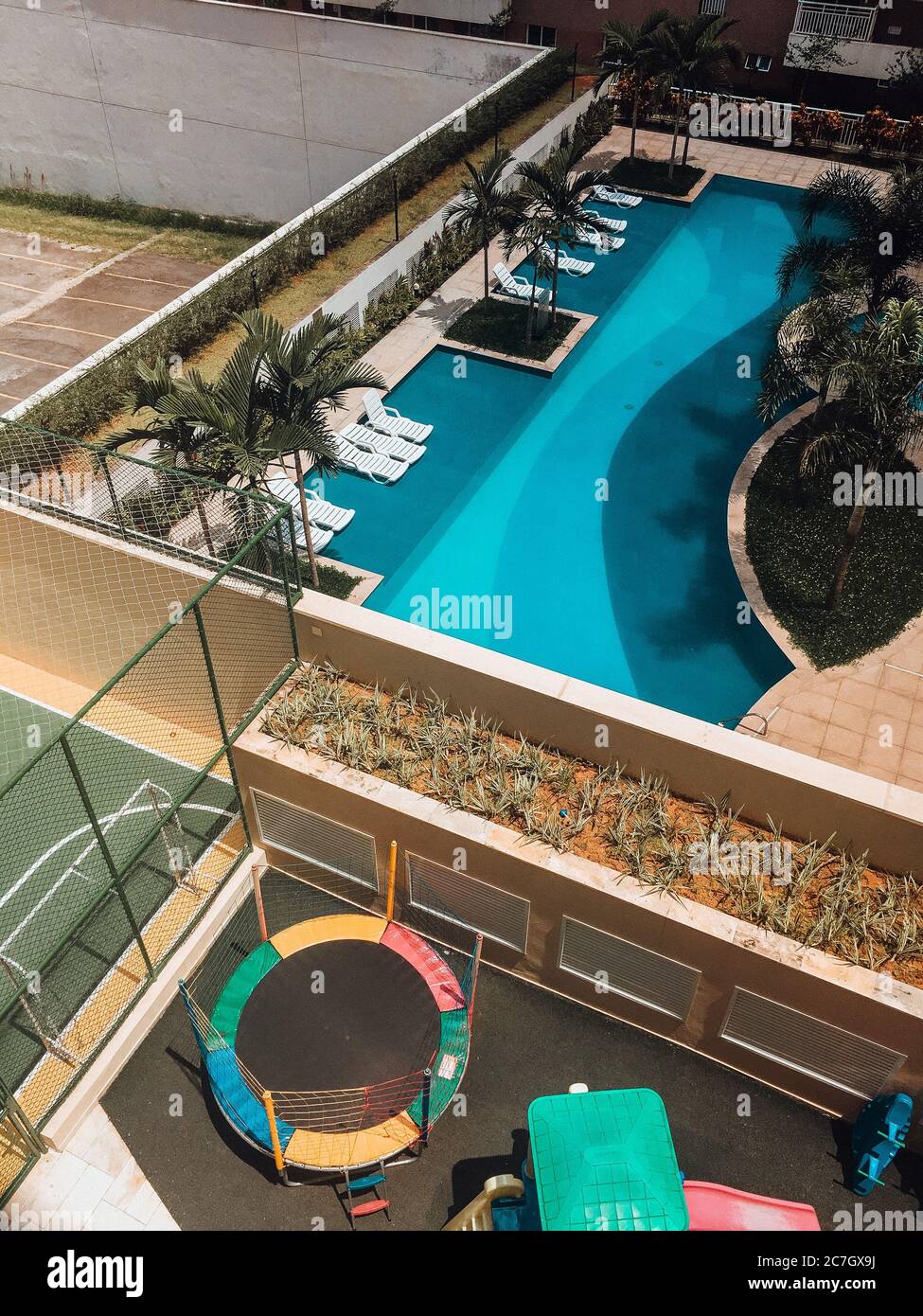 Olympic swimming pool under construction hi-res stock photography and ...