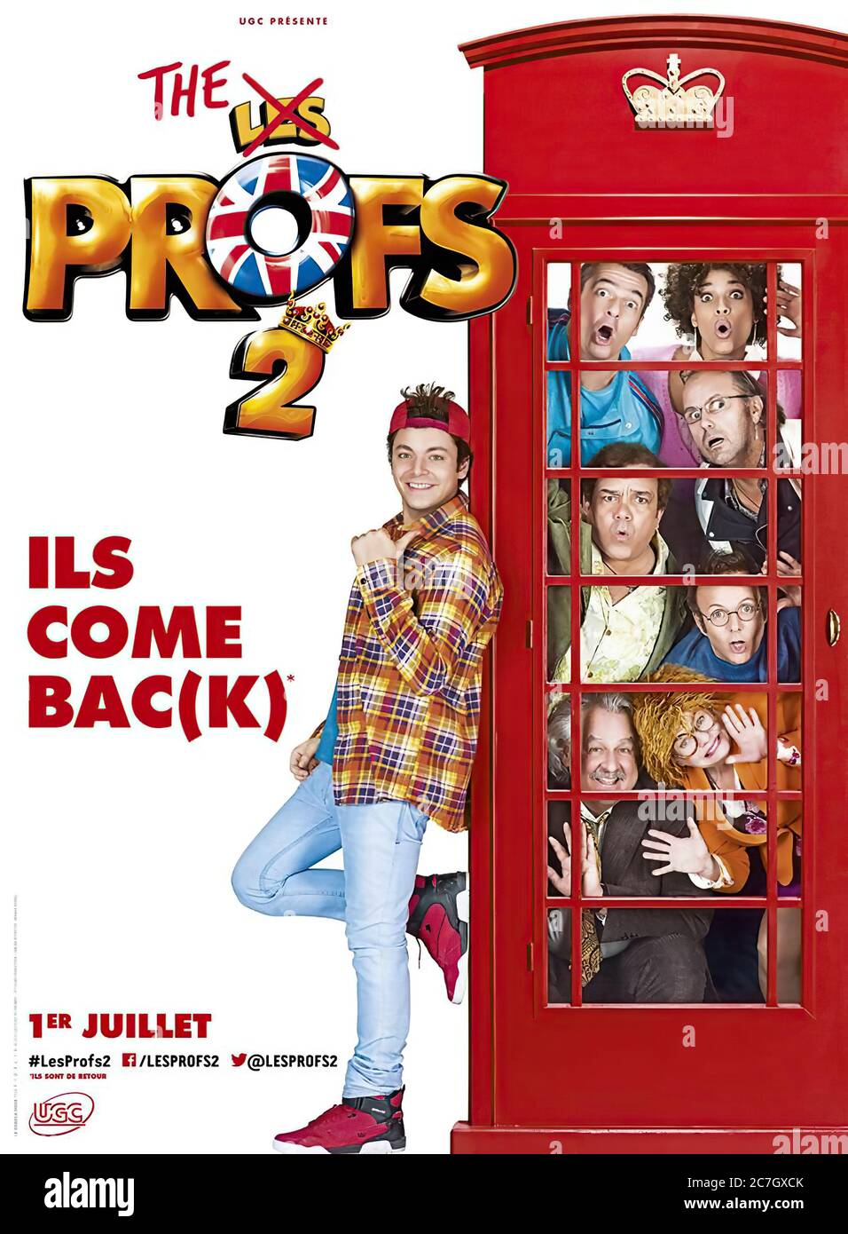 Les Profs 2 - Movie Poster 02 Stock Photo - Alamy