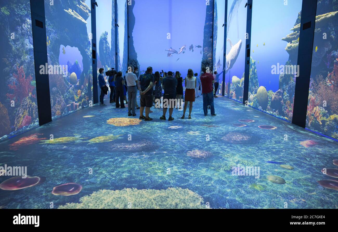 Monaco, Monte-Carlo - July 16, 2020: Oceanographic Museum of Monaco ...