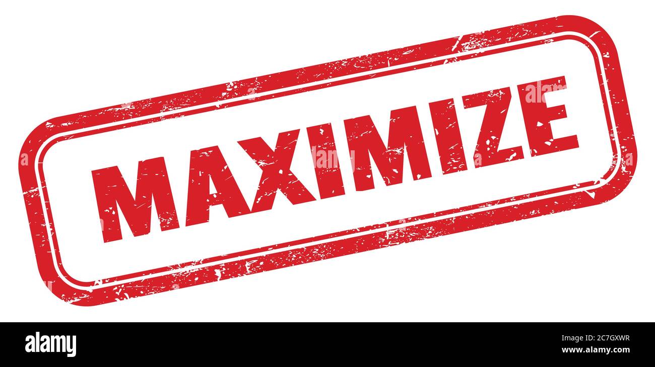 Maximize stamp hi-res stock photography and images - Alamy