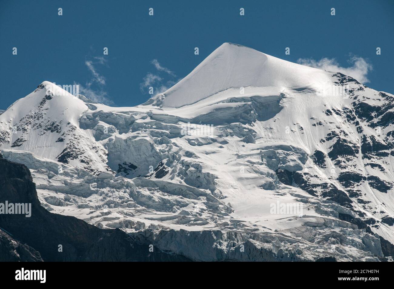 The Silberhorn in the Bernese Oberland, Switzerland Stock Photo - Alamy