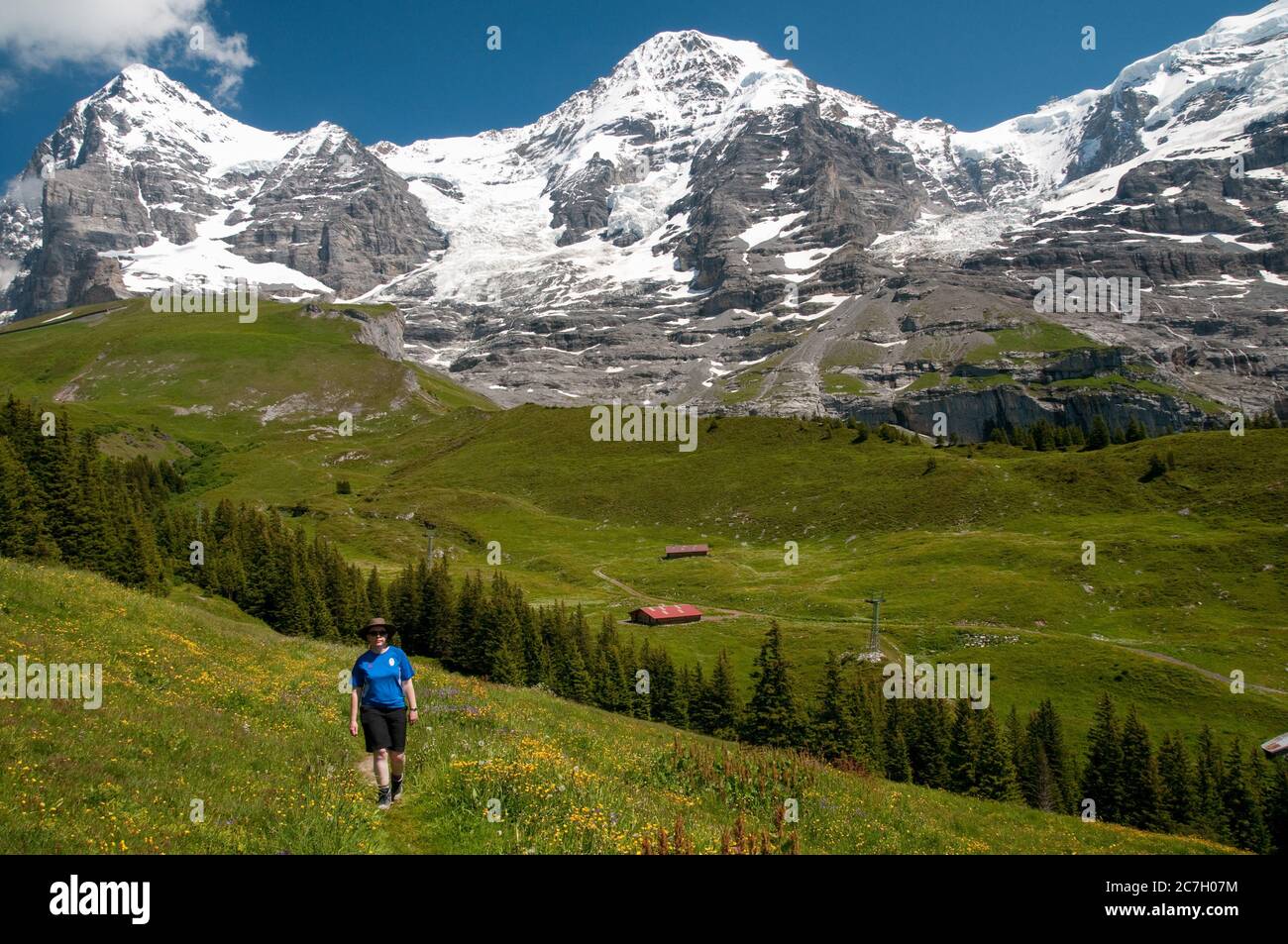 Impressive scenery in the Bernese Oberland, Switzerland Stock Photo - Alamy