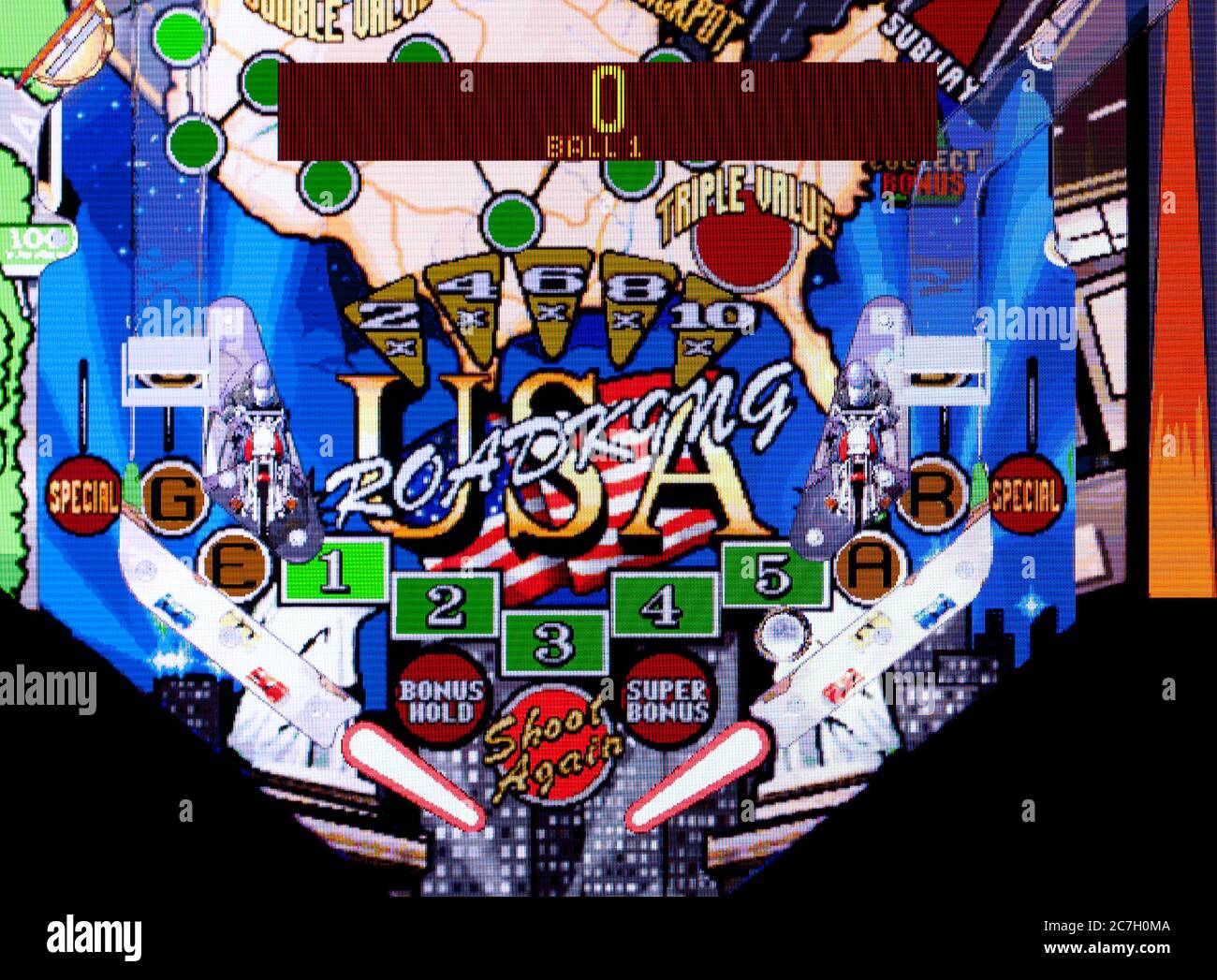 Hyper 3D Pinball - Sega Saturn Videogame - Editorial use only Stock ...