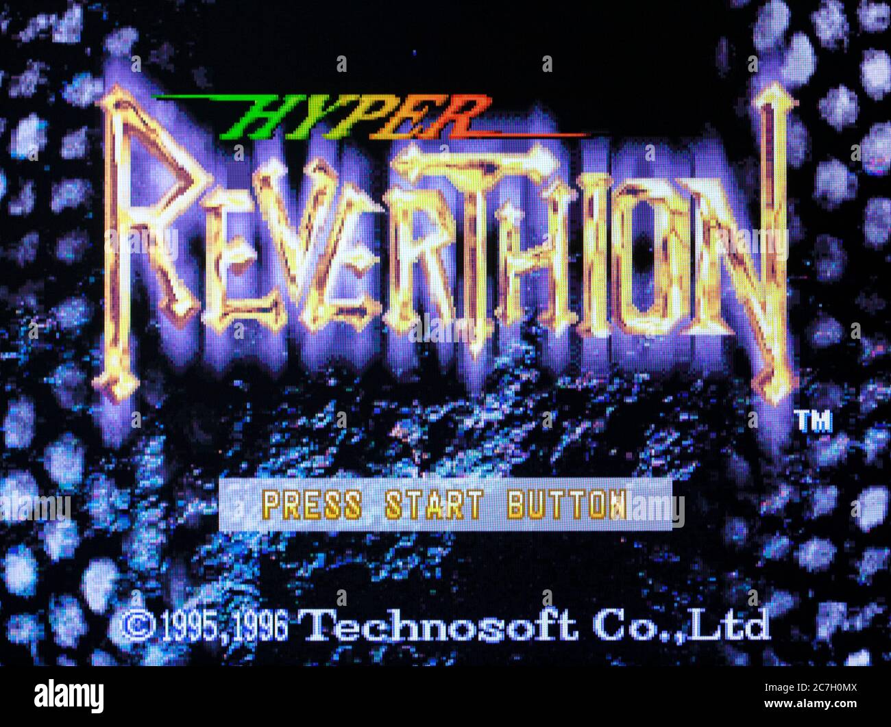 Hyper Reverthion - Sega Saturn Videogame - Editorial use only Stock ...