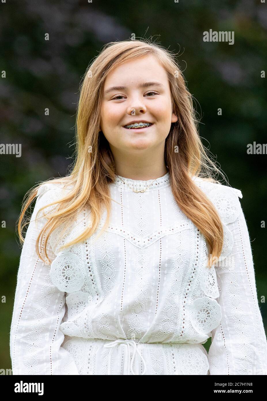 King Willem-Alexander, Queen Maxima, Princess Amalia, Princess Alexia ...