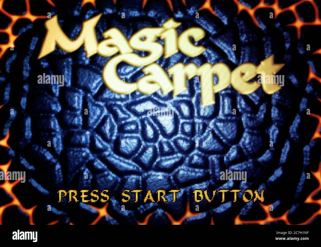 Magic Carpet - Sega Saturn Videogame - Editorial use only Stock Photo - Alamy