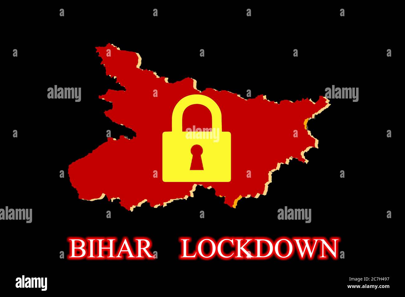 BIHAR LOCKDOWN EFEECTS IN THE MONTH OF JULY Stock Photo - Alamy