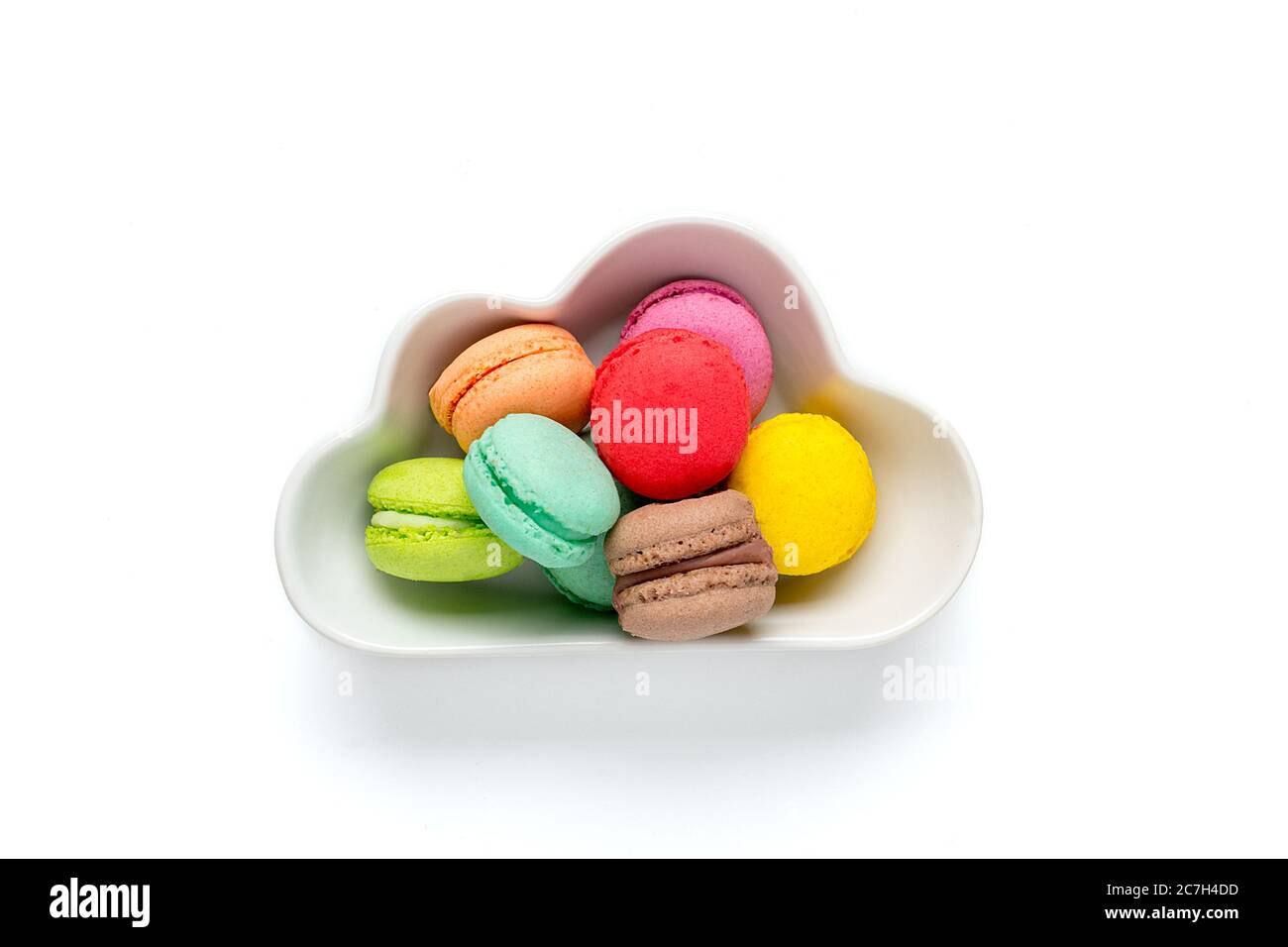 Cloud shape in traditional Cut Out Stock Images & Pictures - Alamy