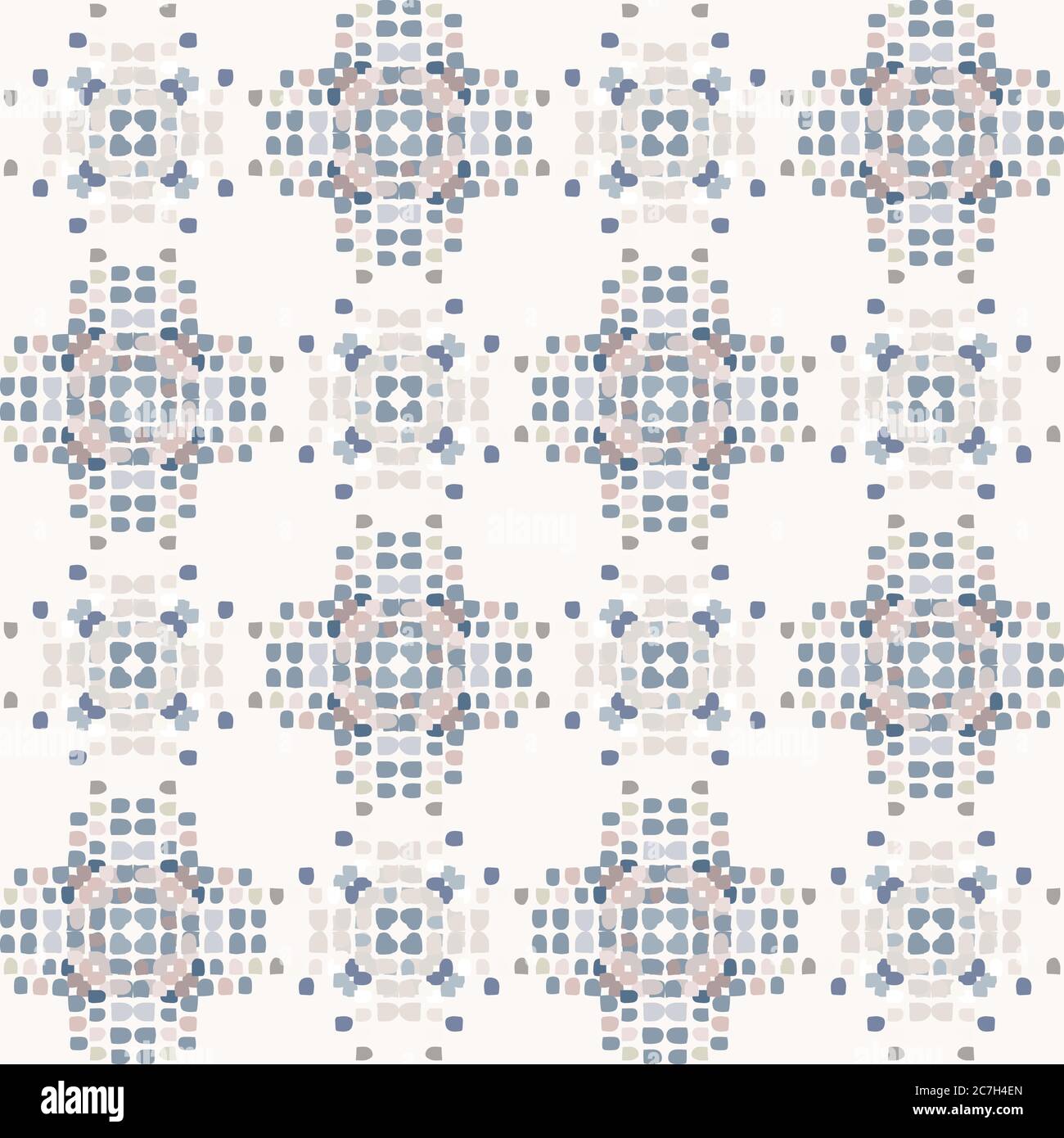 Seamless minimal geo shape pattern design. Neutral pastel color in ...