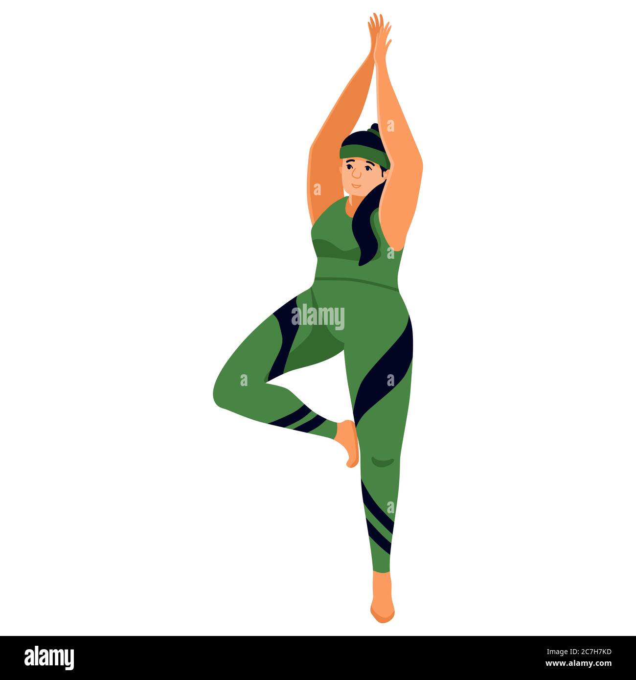 Landing pose Stock Vector Images - Alamy
