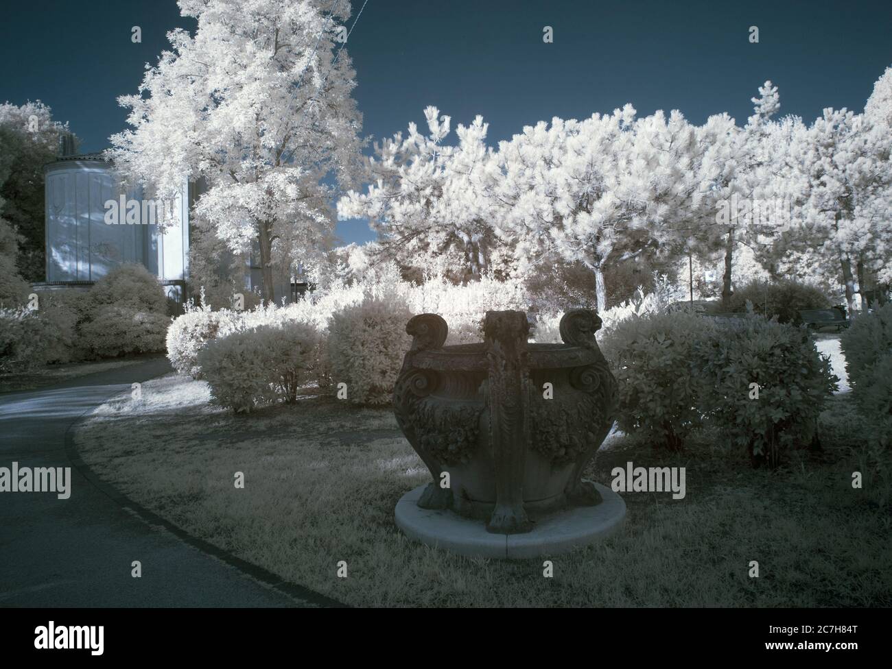 Infrared views of the Venice Lido Stock Photo - Alamy