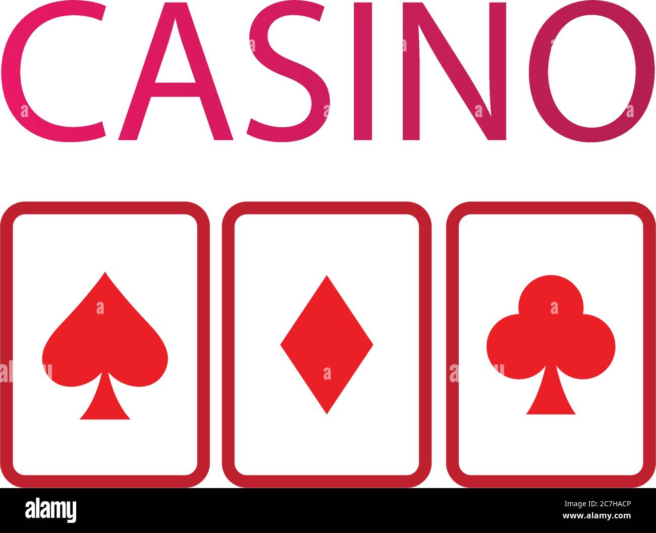 Casino logo vector icon template design Stock Vector Image & Art - Alamy