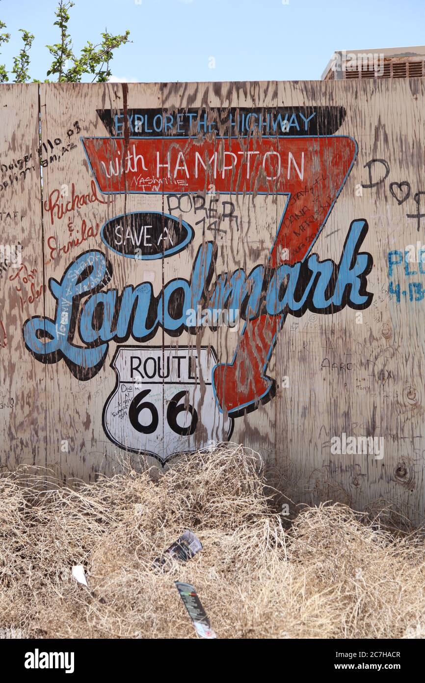 Hampton route 66 hi-res stock photography and images - Alamy