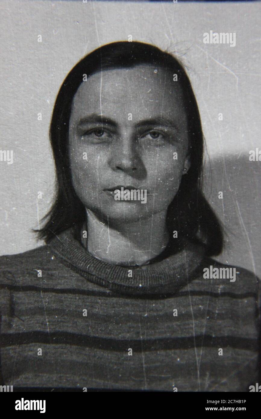 Fine 70s vintage black and white lifestyle photography of a ...