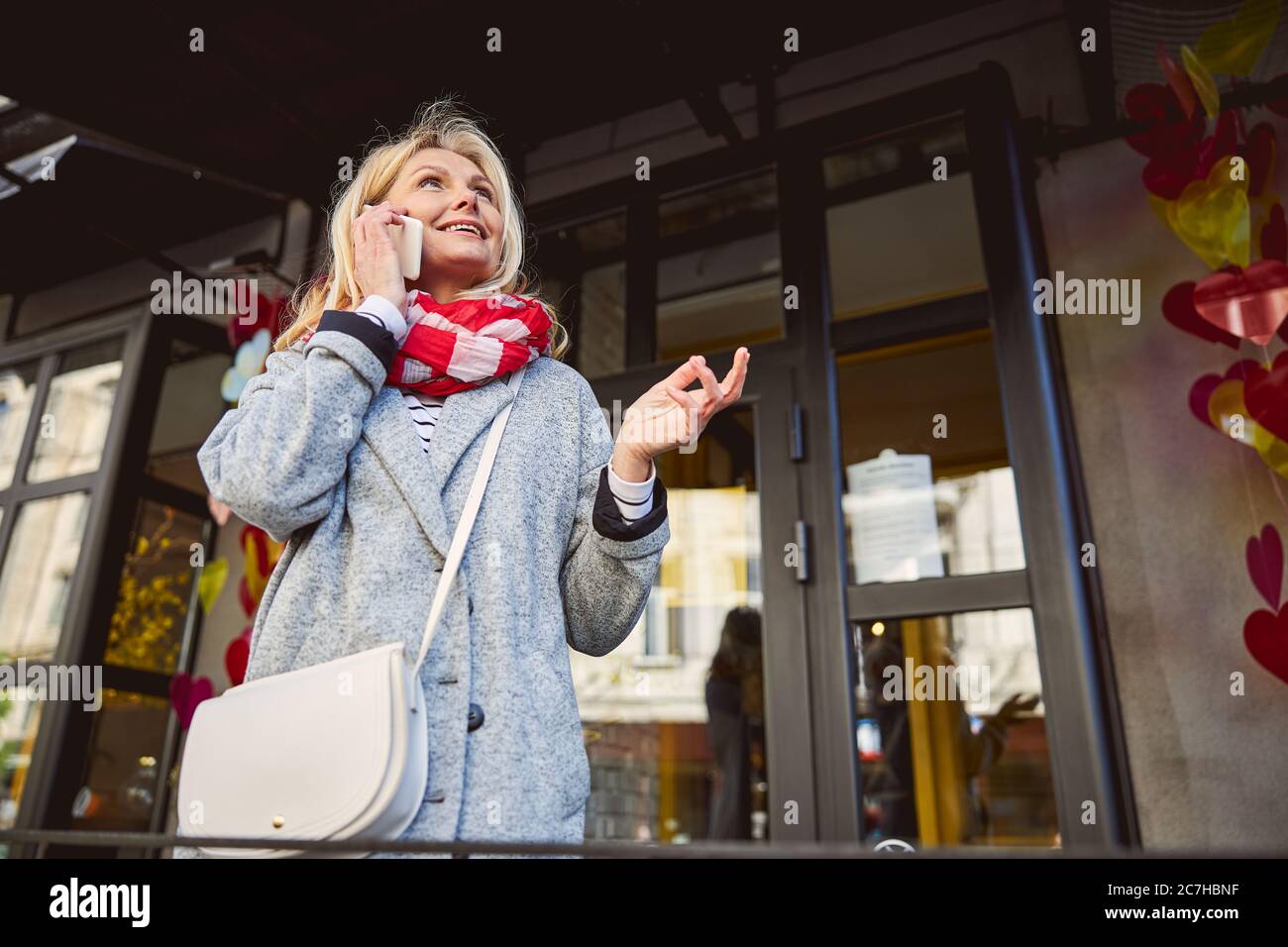 Beautiful adult stylish woman wearing fashion clothes Stock Photo - Alamy