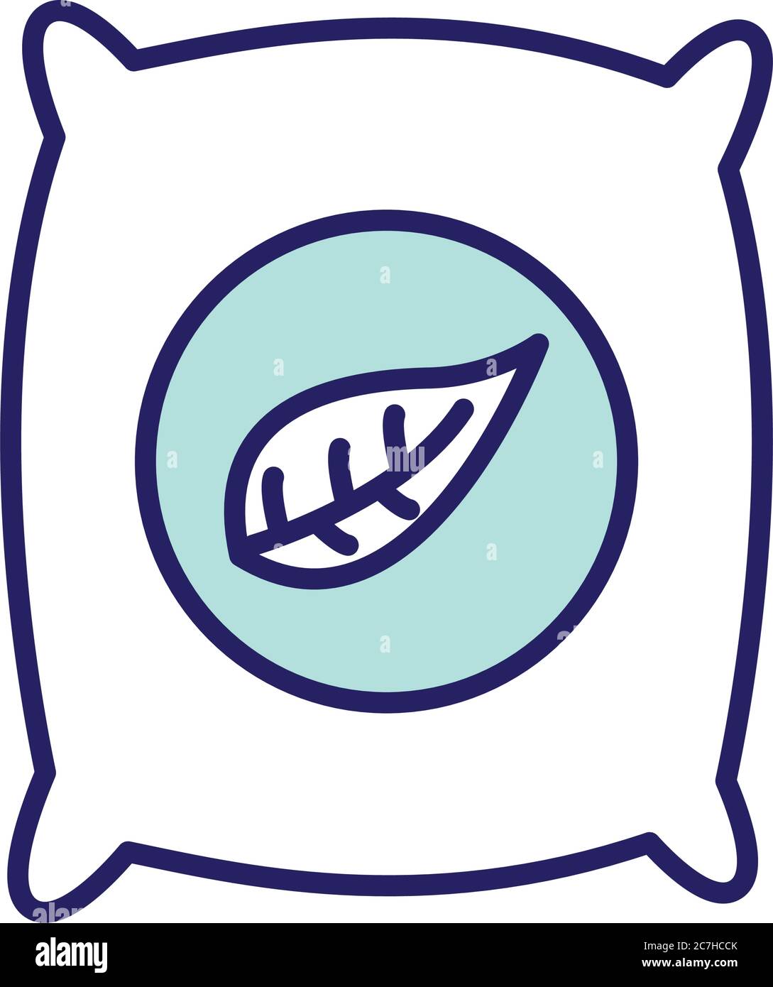 seeds bag line and fill style icon design, farm agronomy lifestyle ...