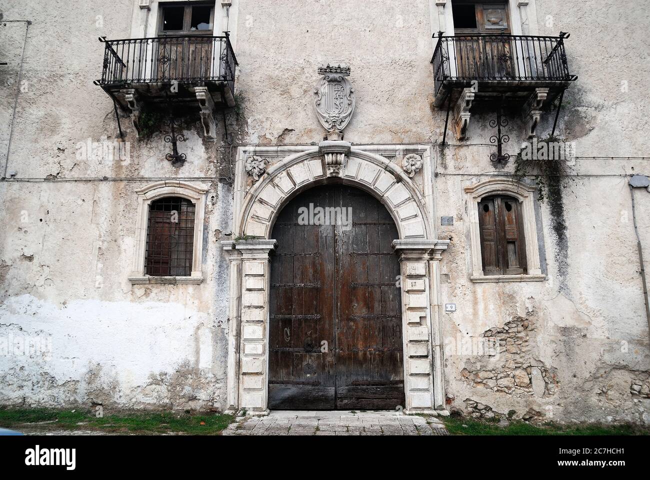 Piedimonte Matese, Campania, Italy. The Ducal Palace of the family ...