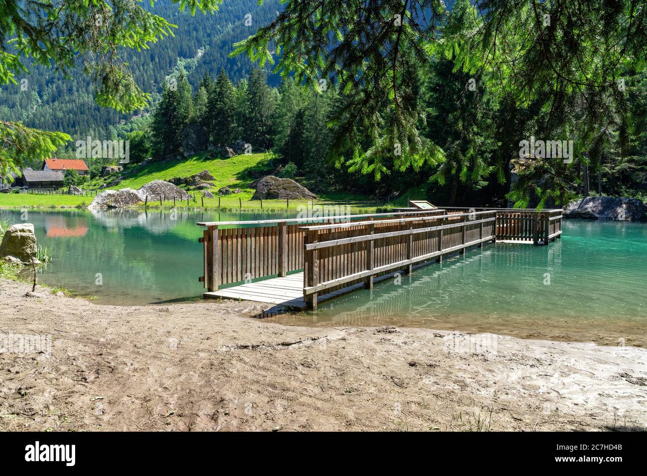 Footbridge europe hi-res stock photography and images - Alamy