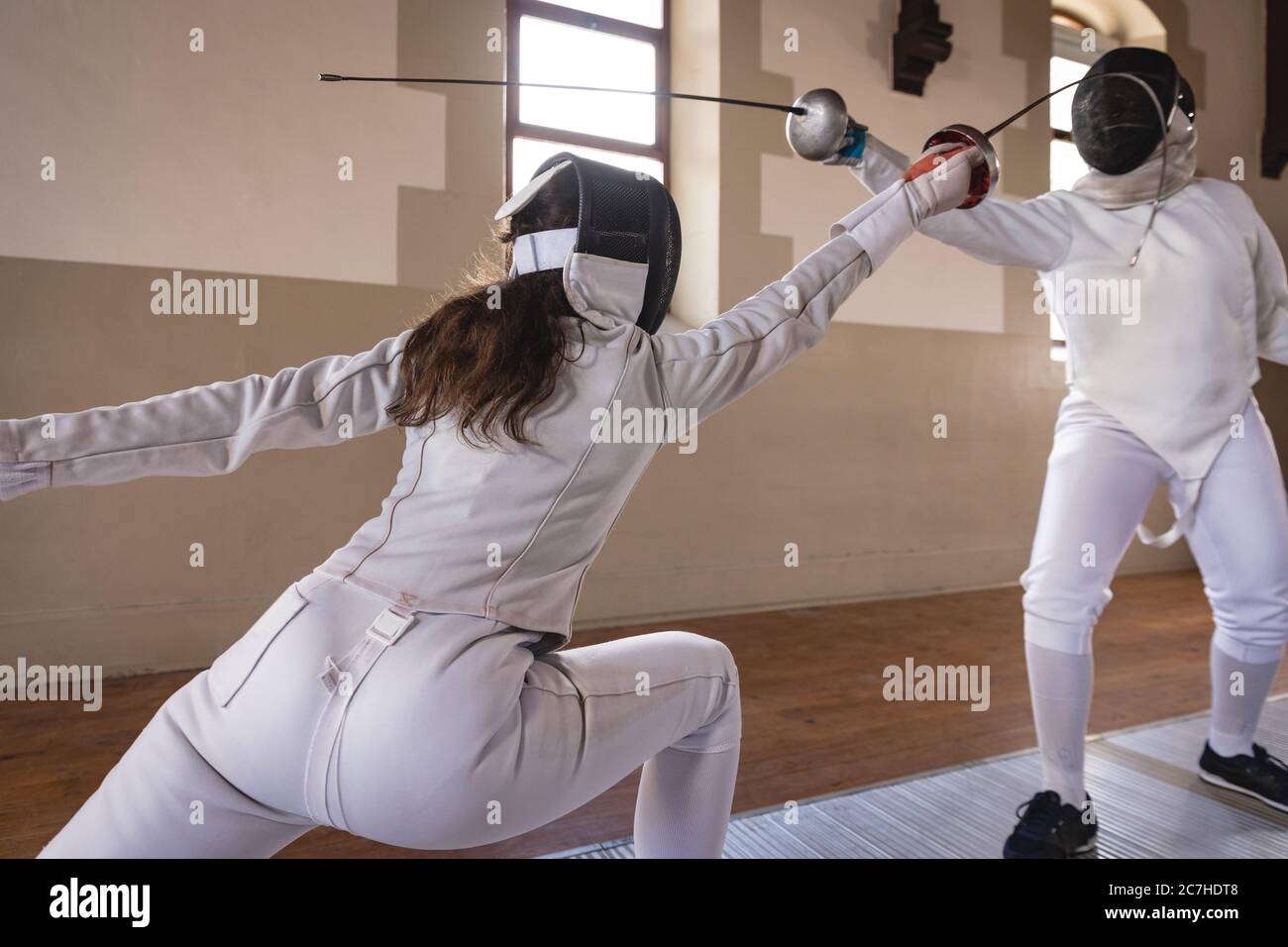 Female duel hi-res stock photography and images - Alamy