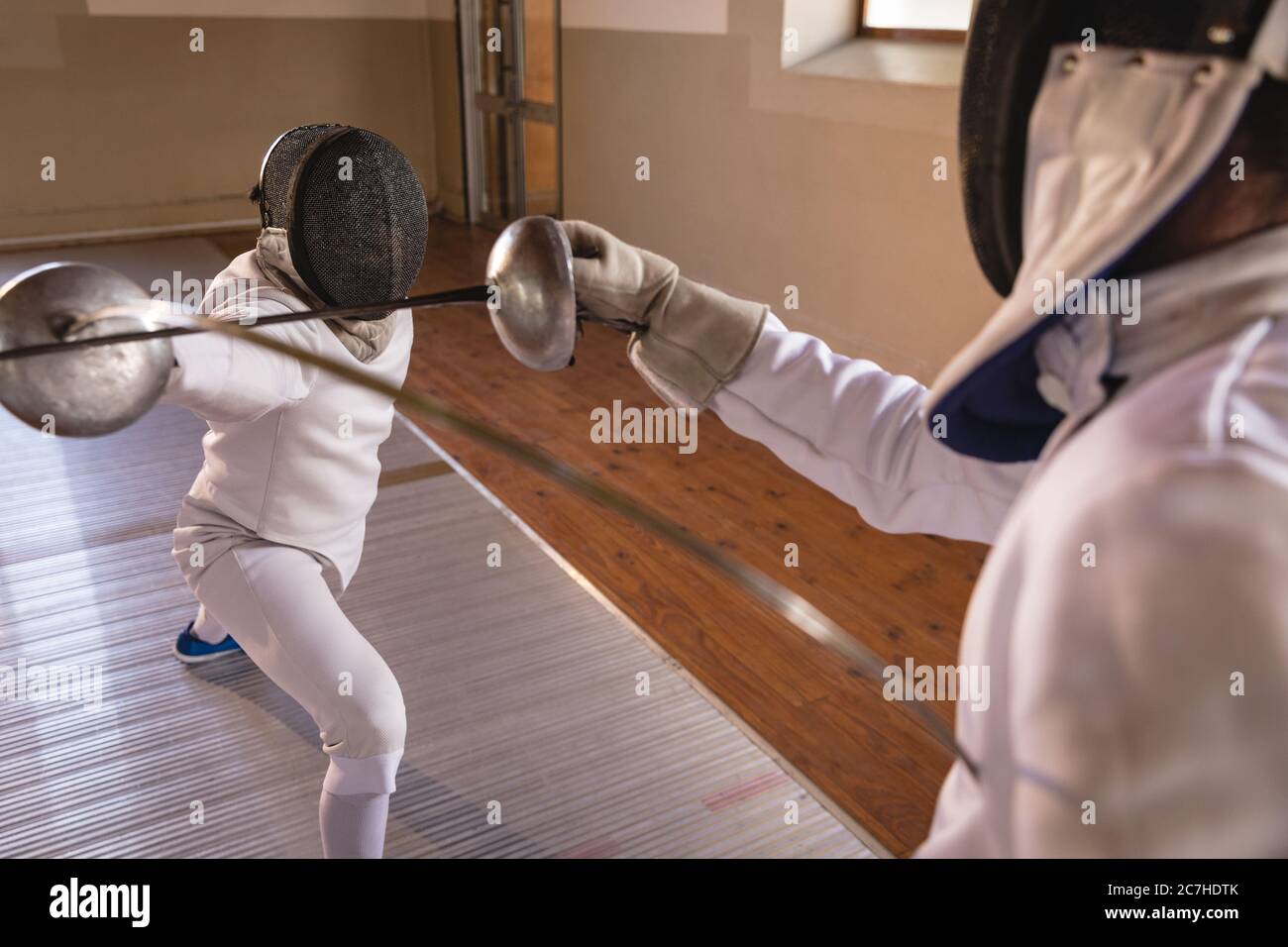 Fencing competition hi-res stock photography and images - Alamy