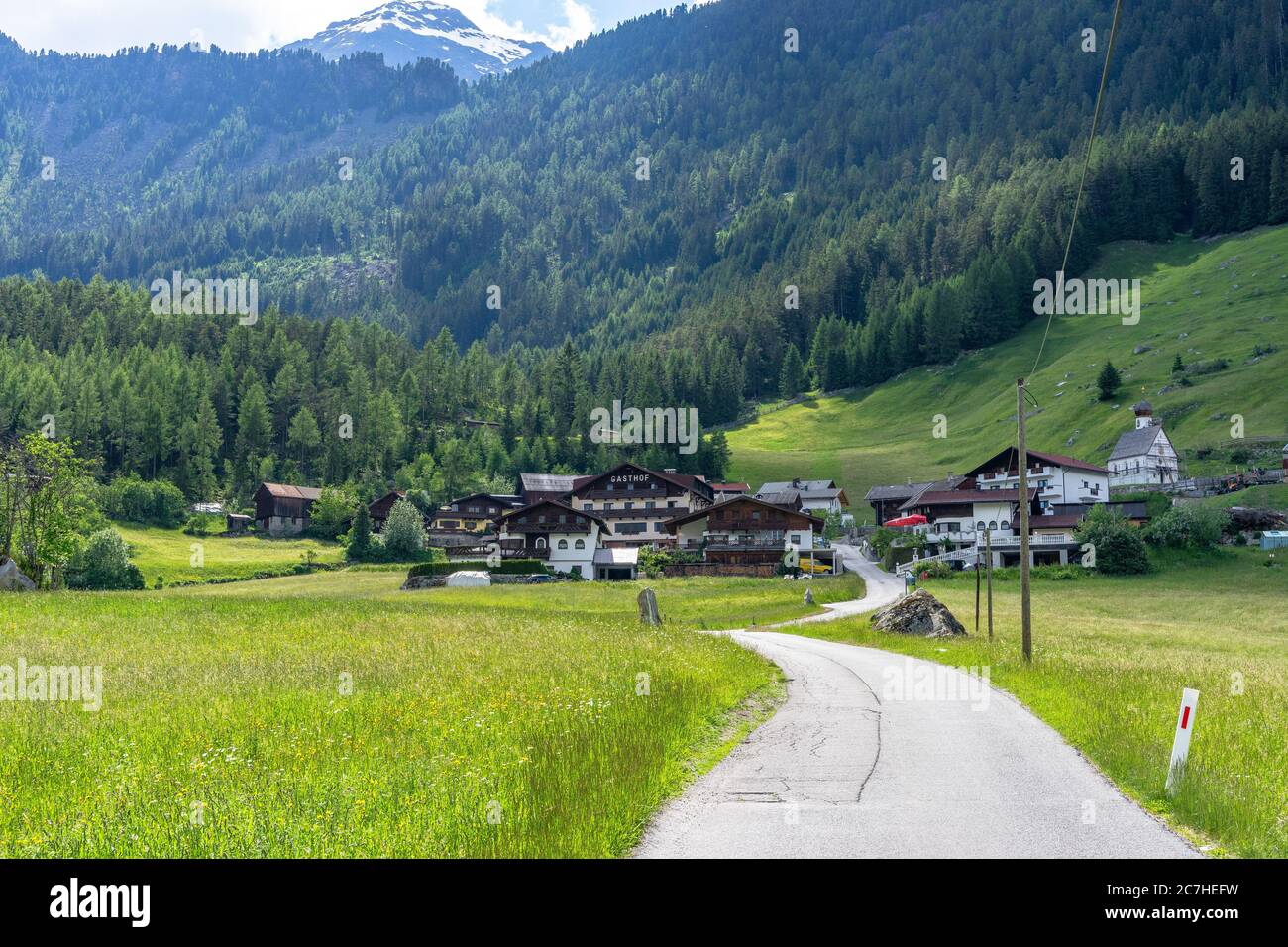 Oetz village hi-res stock photography and images - Alamy