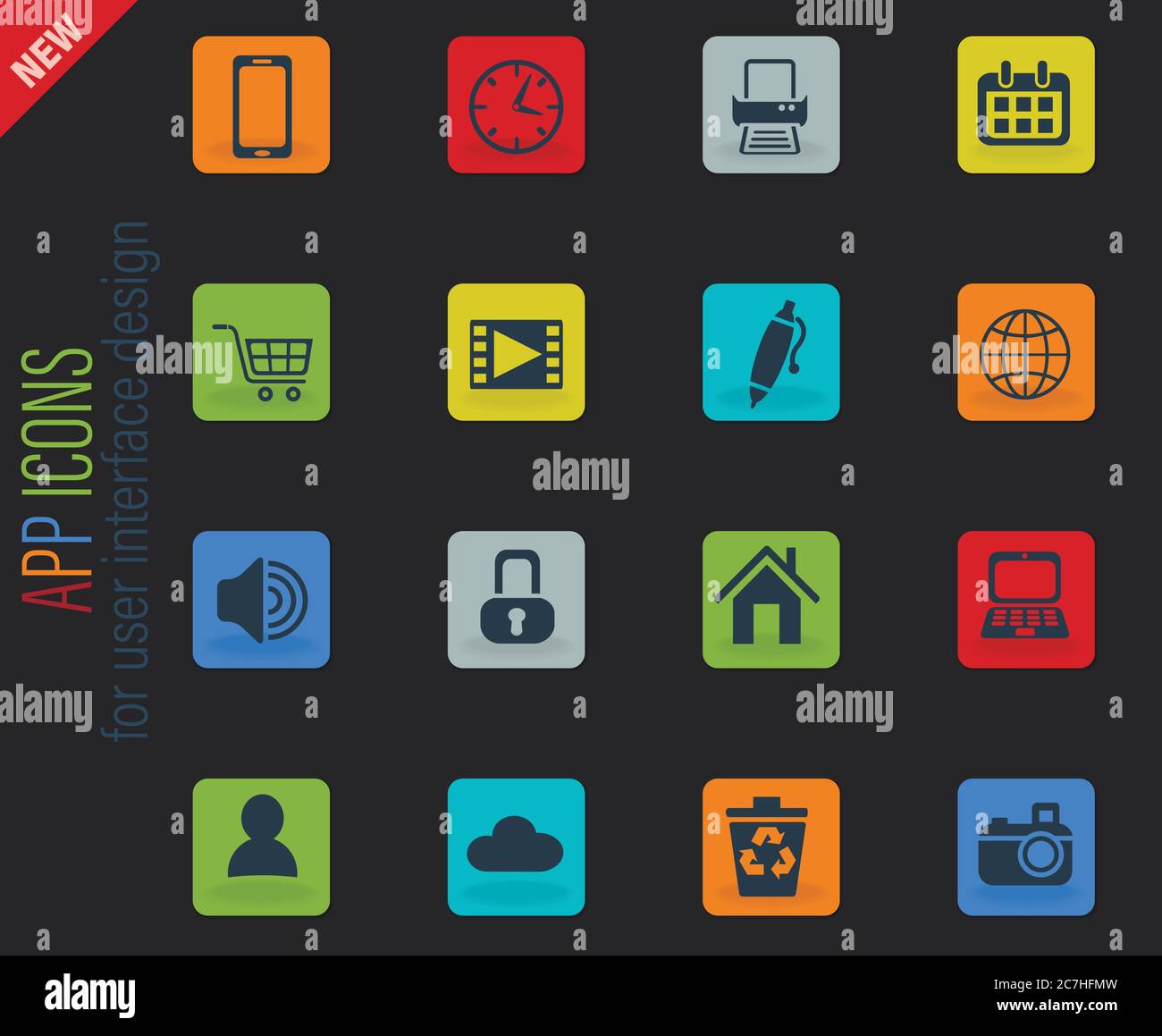 blog icon set Stock Vector Image & Art - Alamy