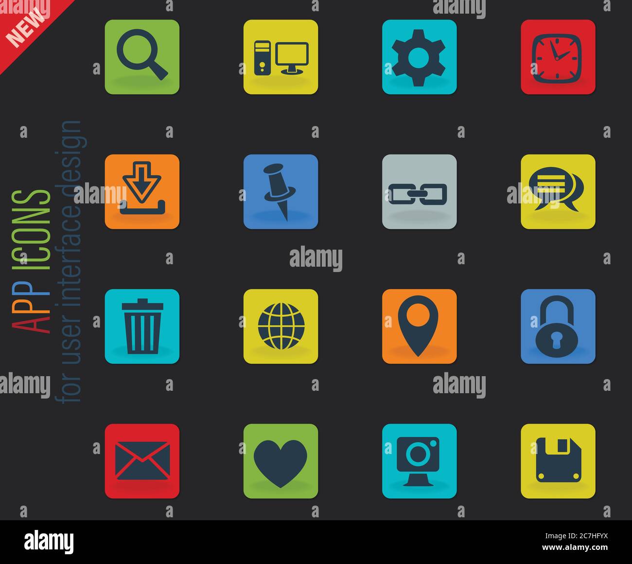 blog icon set Stock Vector Image & Art - Alamy