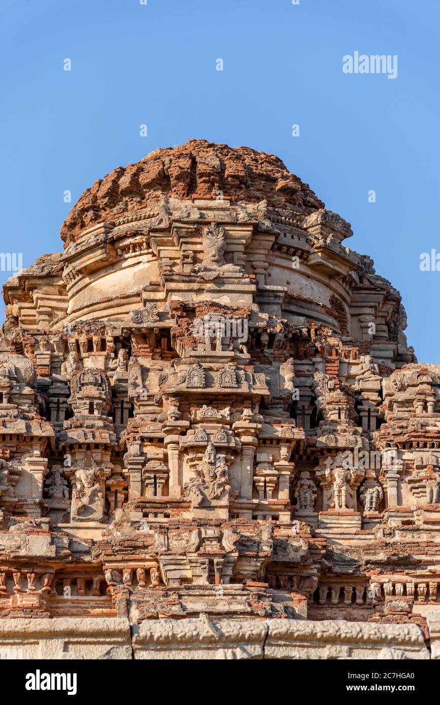 Excerpts from an Indian temple complex Stock Photo - Alamy