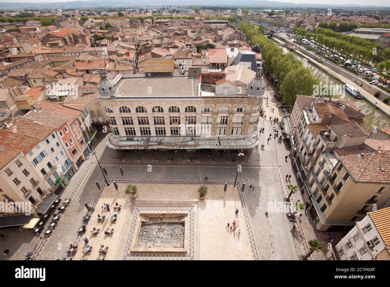 Via Domitia, Narbonne, Canal de la Robine, France, France Stock Photo ...