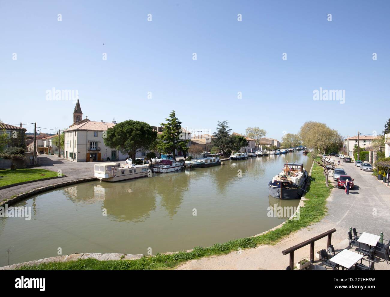 Homps canal du midi hi-res stock photography and images - Alamy