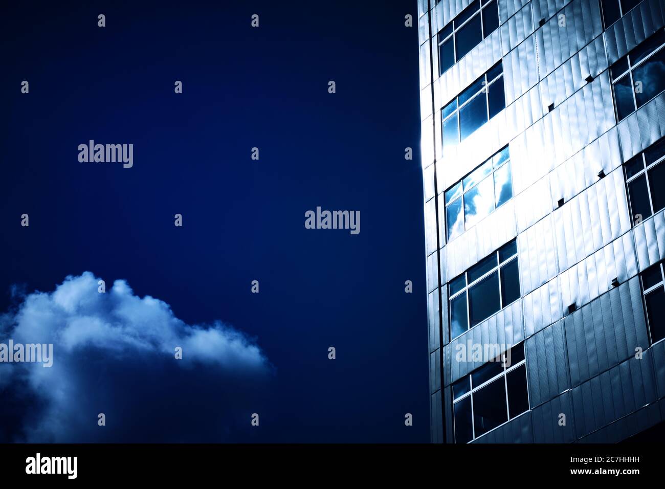 Buildings touching the clouds hi-res stock photography and images - Alamy