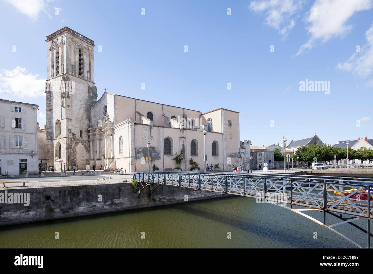 Saint Sauveur church, La Rochelle Stock Photo - Alamy