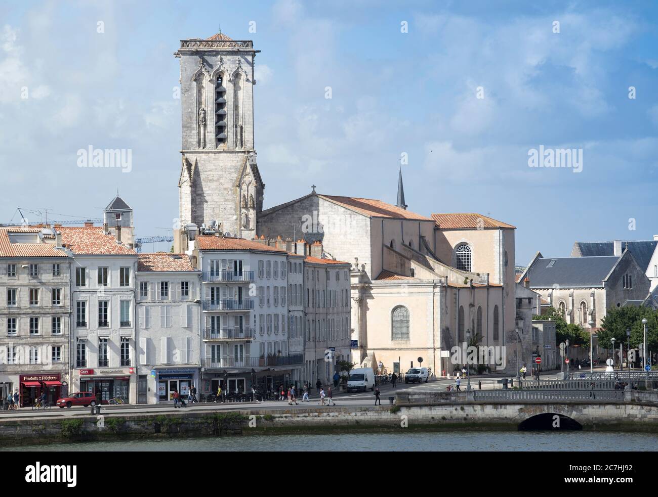 Saint Sauveur church, La Rochelle Stock Photo - Alamy