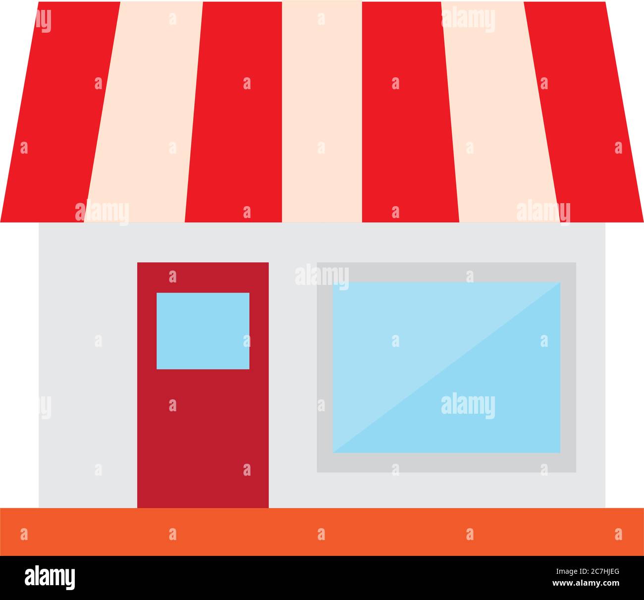 Isolated store icon. Mall icon. Shop building - Vector Stock Vector ...