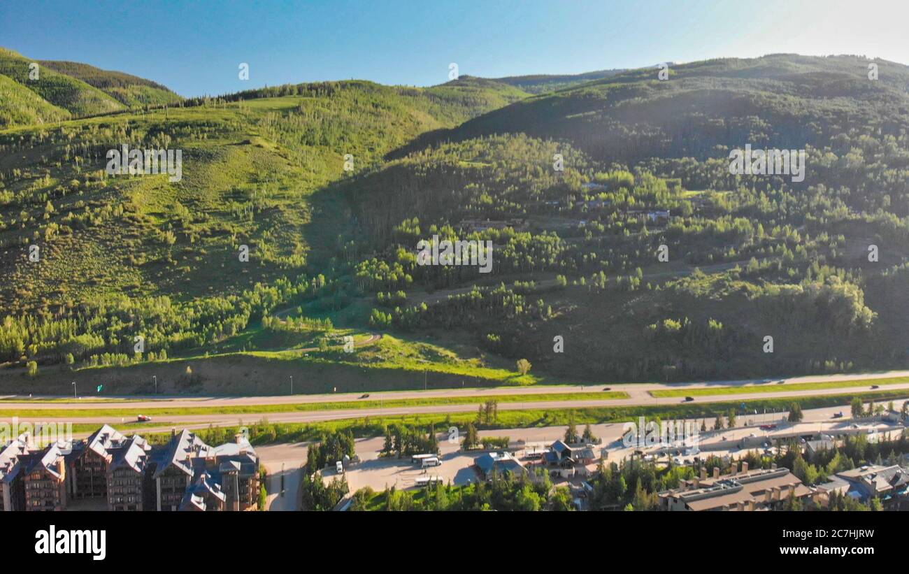Overhead view usa rocky mountains hi-res stock photography and images ...