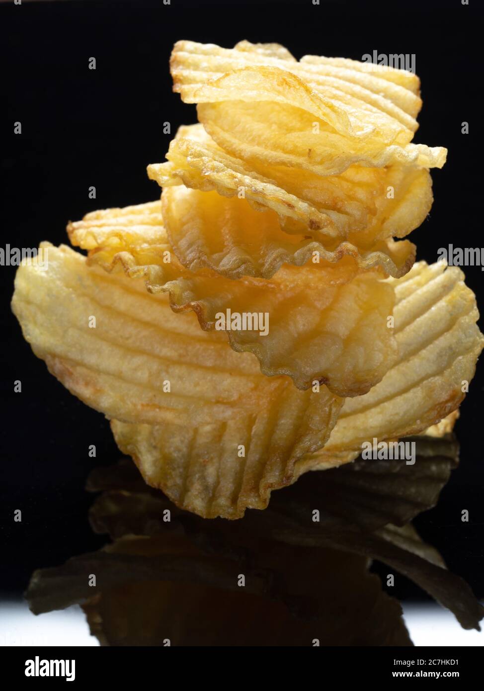 Curly fries, example of junk food and fast food Stock Photo - Alamy
