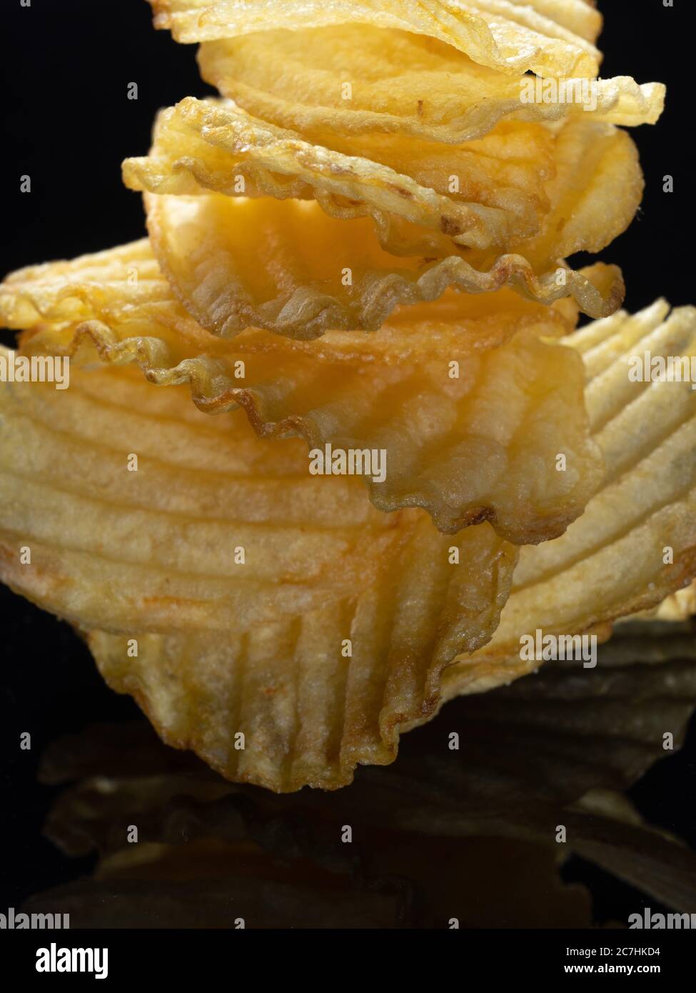 Curly fries, example of junk food and fast food Stock Photo - Alamy