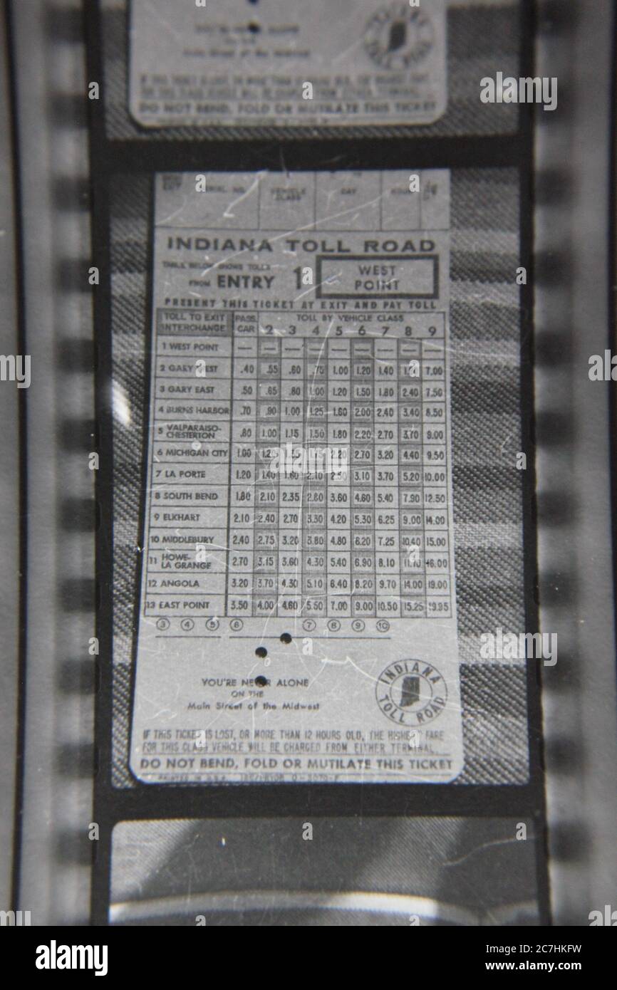 Fine 70s vintage contact print black and white photography of a paper ...