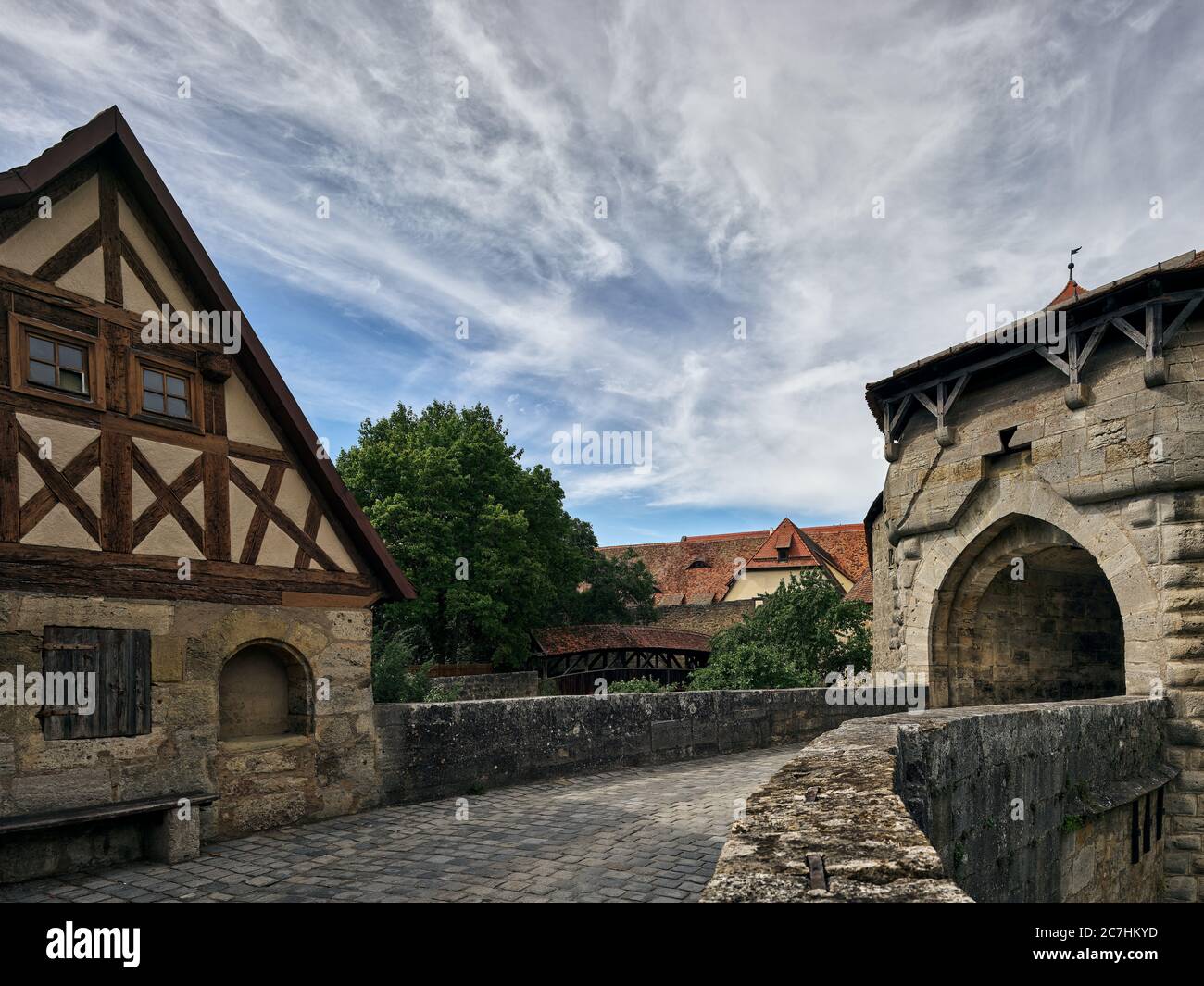 Old wooden gate framing hi-res stock photography and images - Alamy