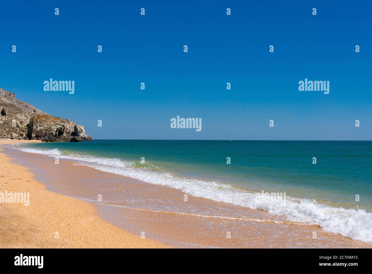 Azure seascape hi-res stock photography and images - Alamy