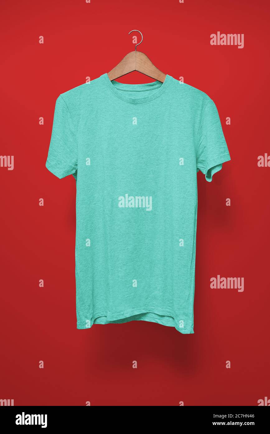 Turquoise t shirt hi-res stock photography and images - Alamy